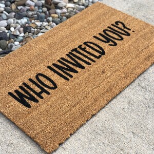 Funny Doormat, Housewarming Gift, Birthday Gift, Welcome Mat, Outdoor ...