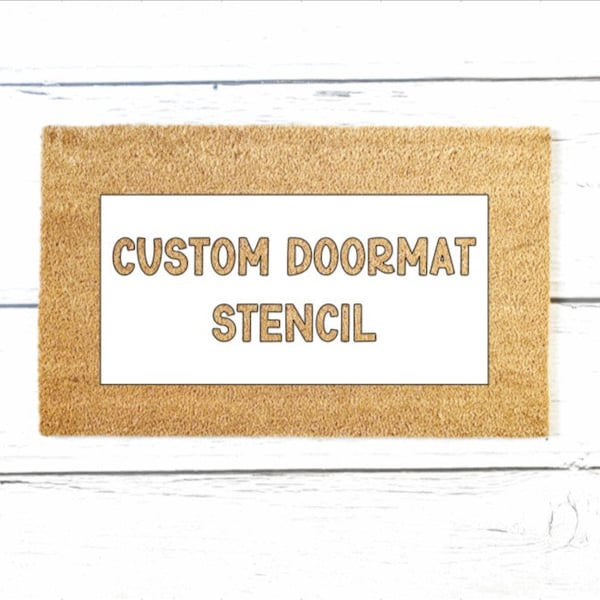 Custom Doormat - Etsy