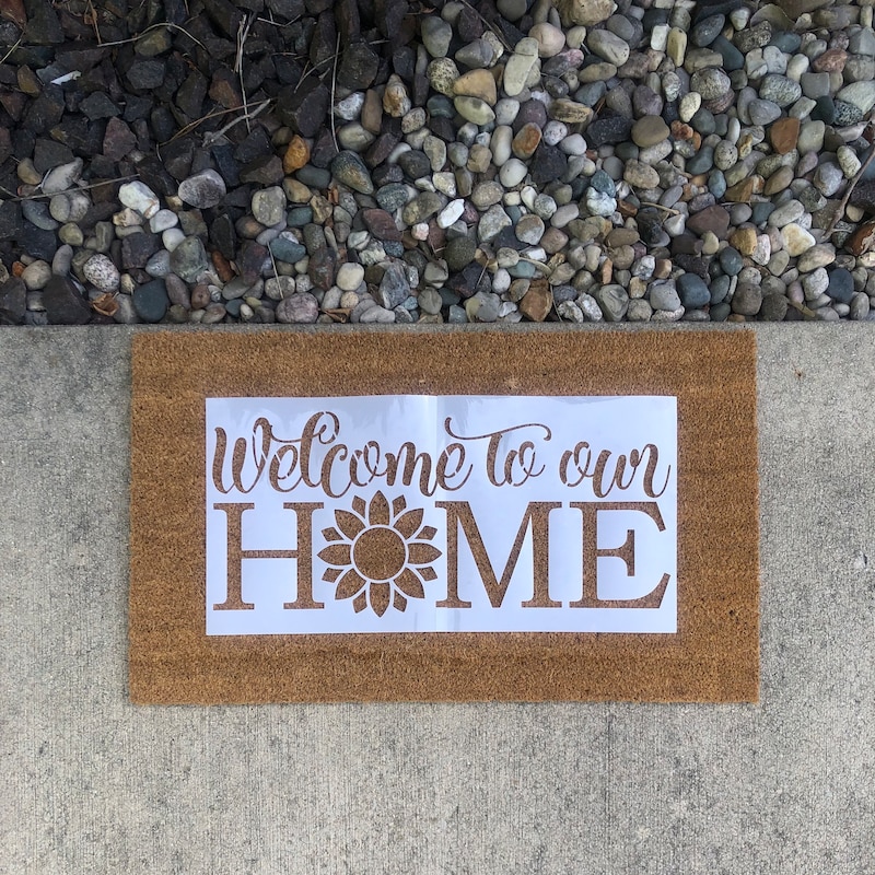 Painted Door Mats - Etsy