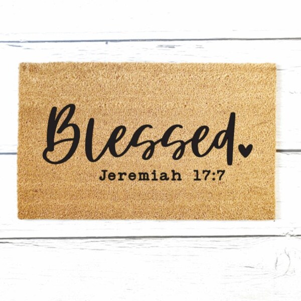 Bible Verse Doormat - Etsy