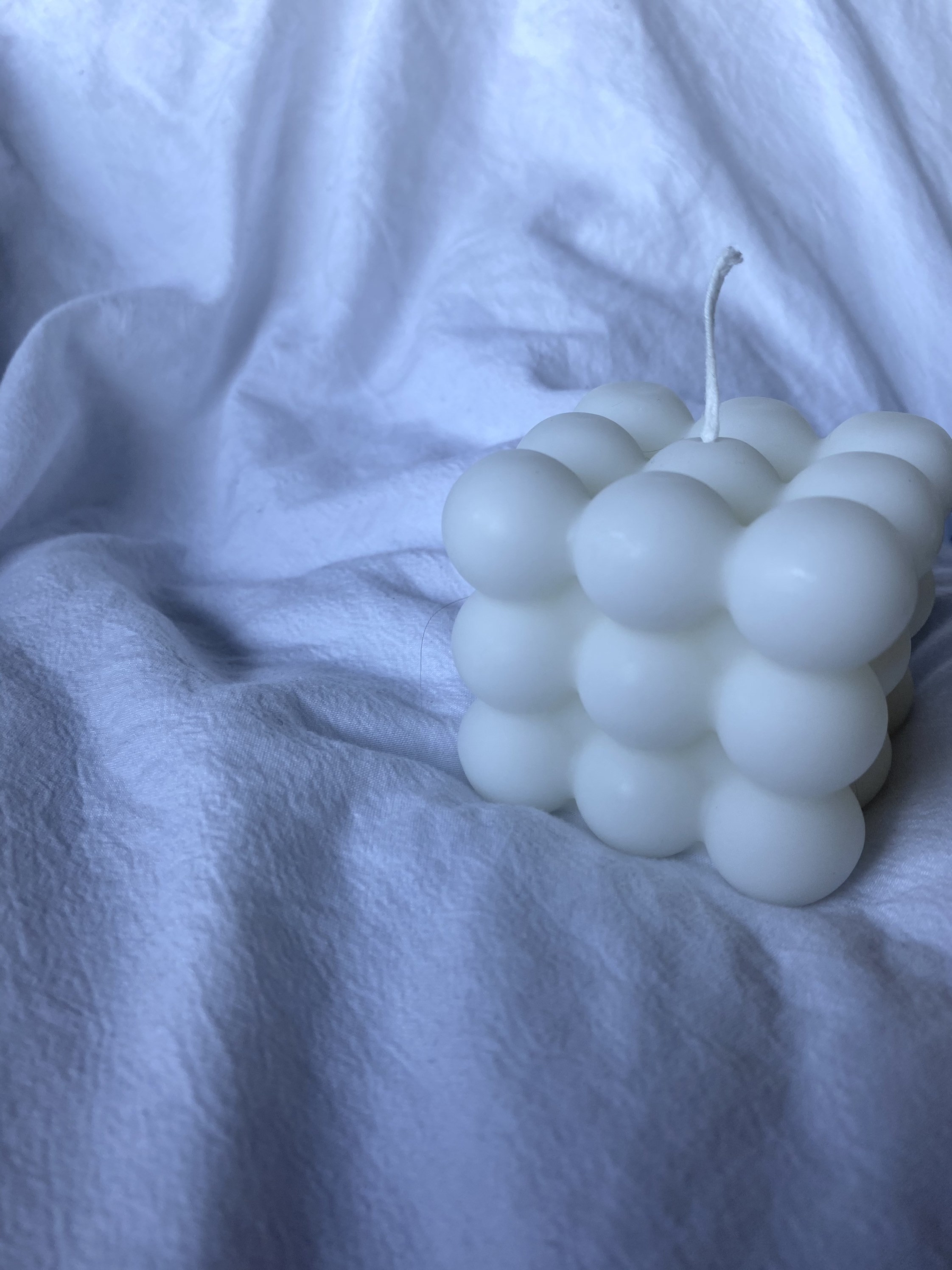 Bubble Cube Candle | Etsy