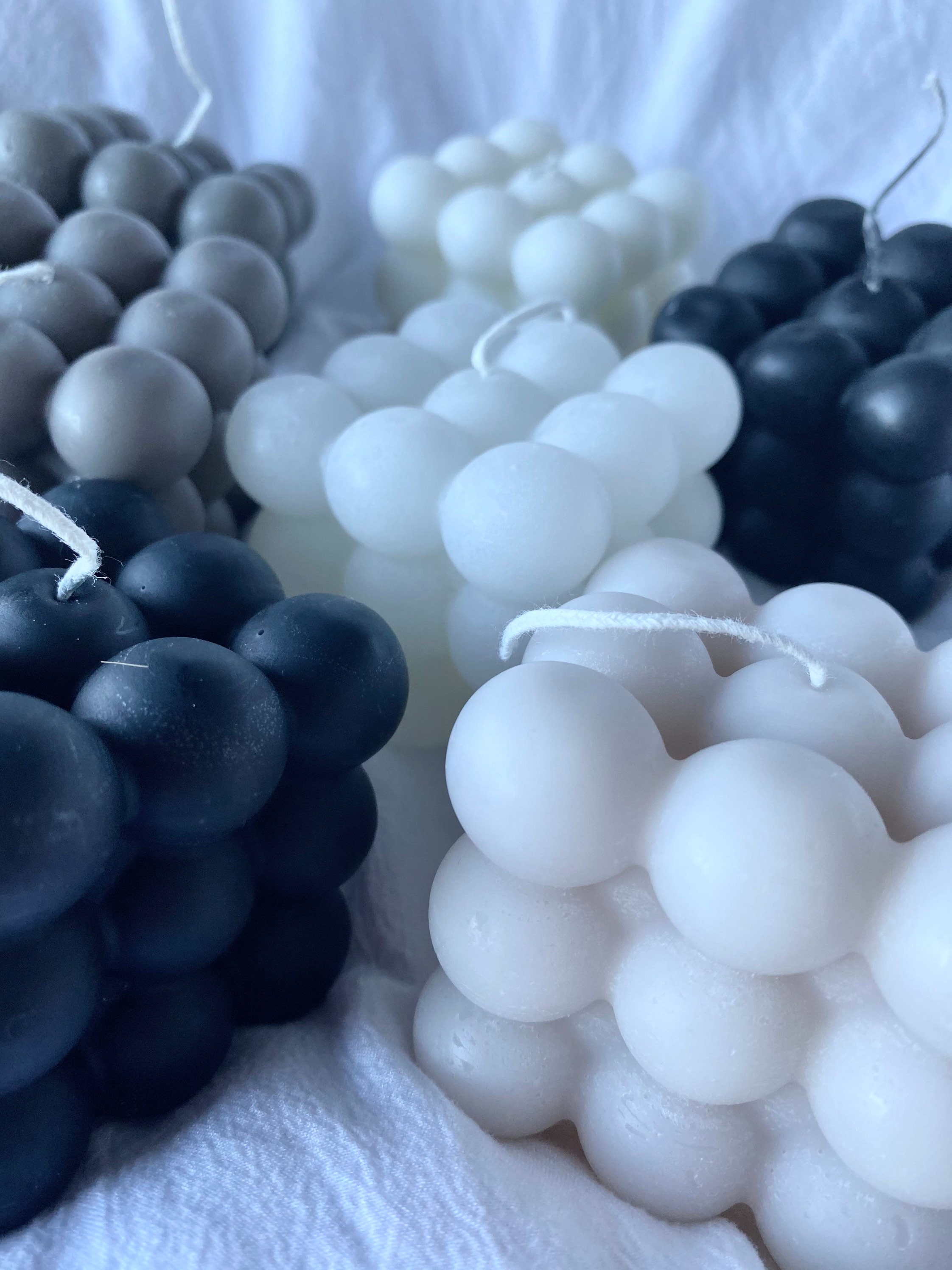 Bubble Cube Candle | Etsy
