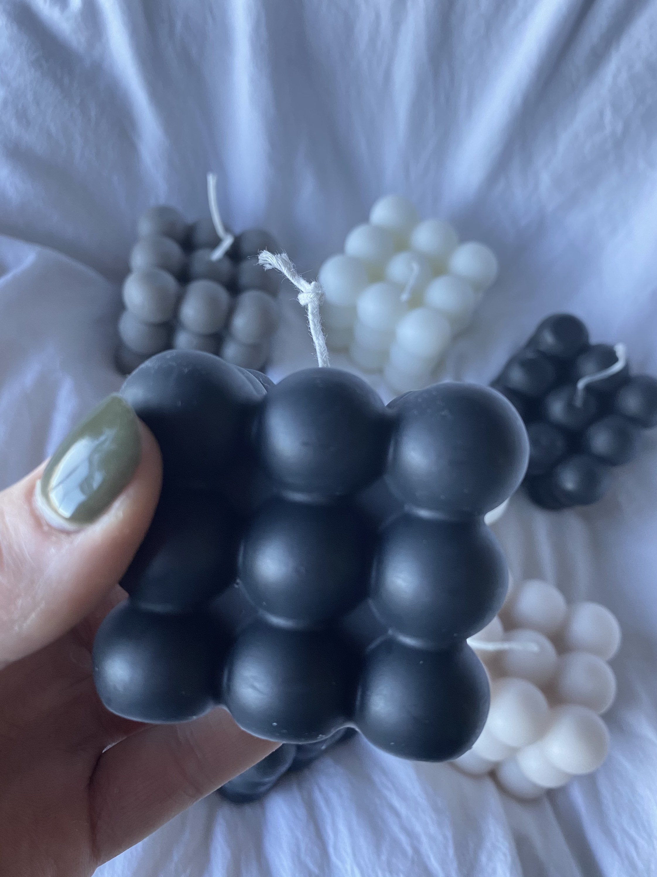 Bubble Cube Candle | Etsy