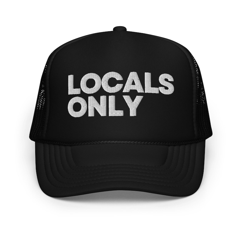 Locals Only Trucker Hat - Etsy