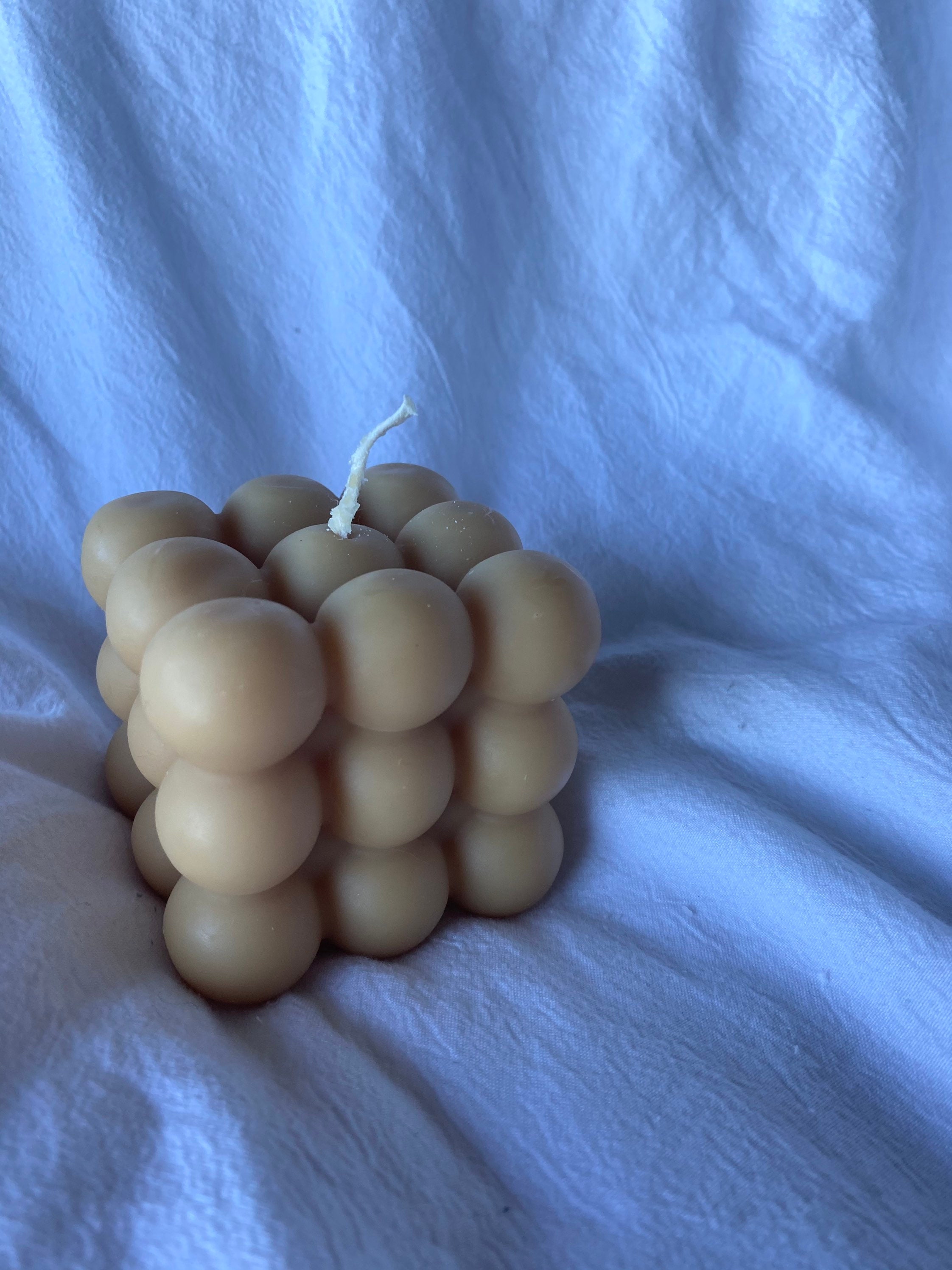Bubble Cube Candle | Etsy