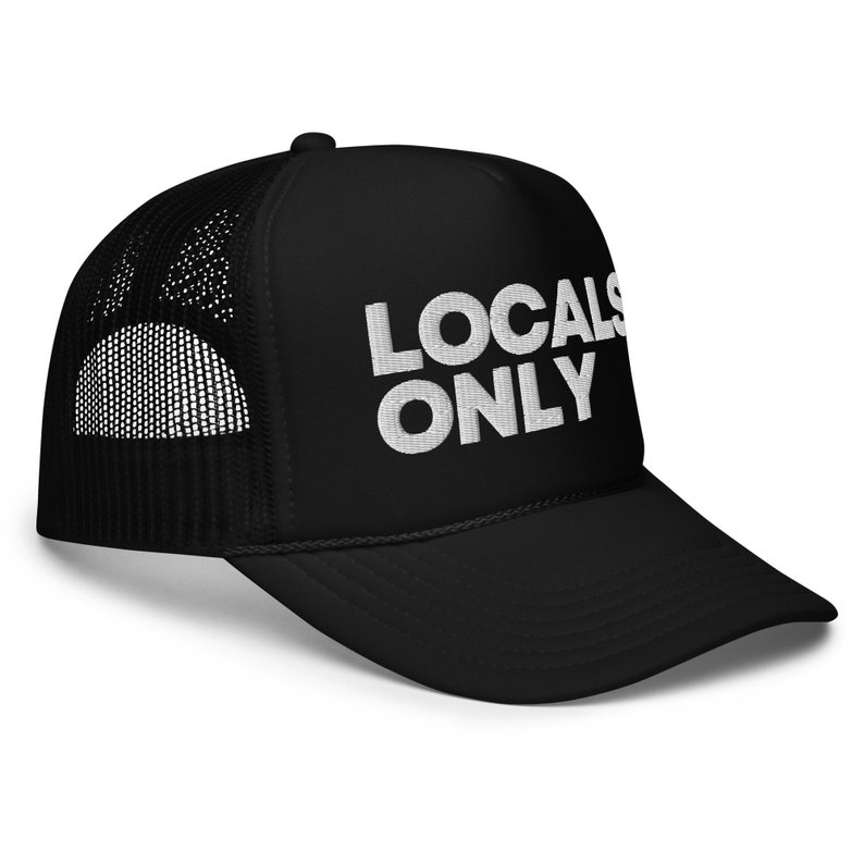 Locals Only Trucker Hat - Etsy
