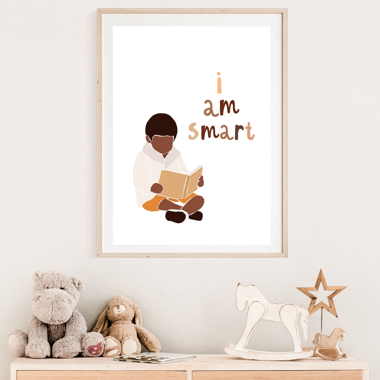 I Am Smart Poster - Etsy