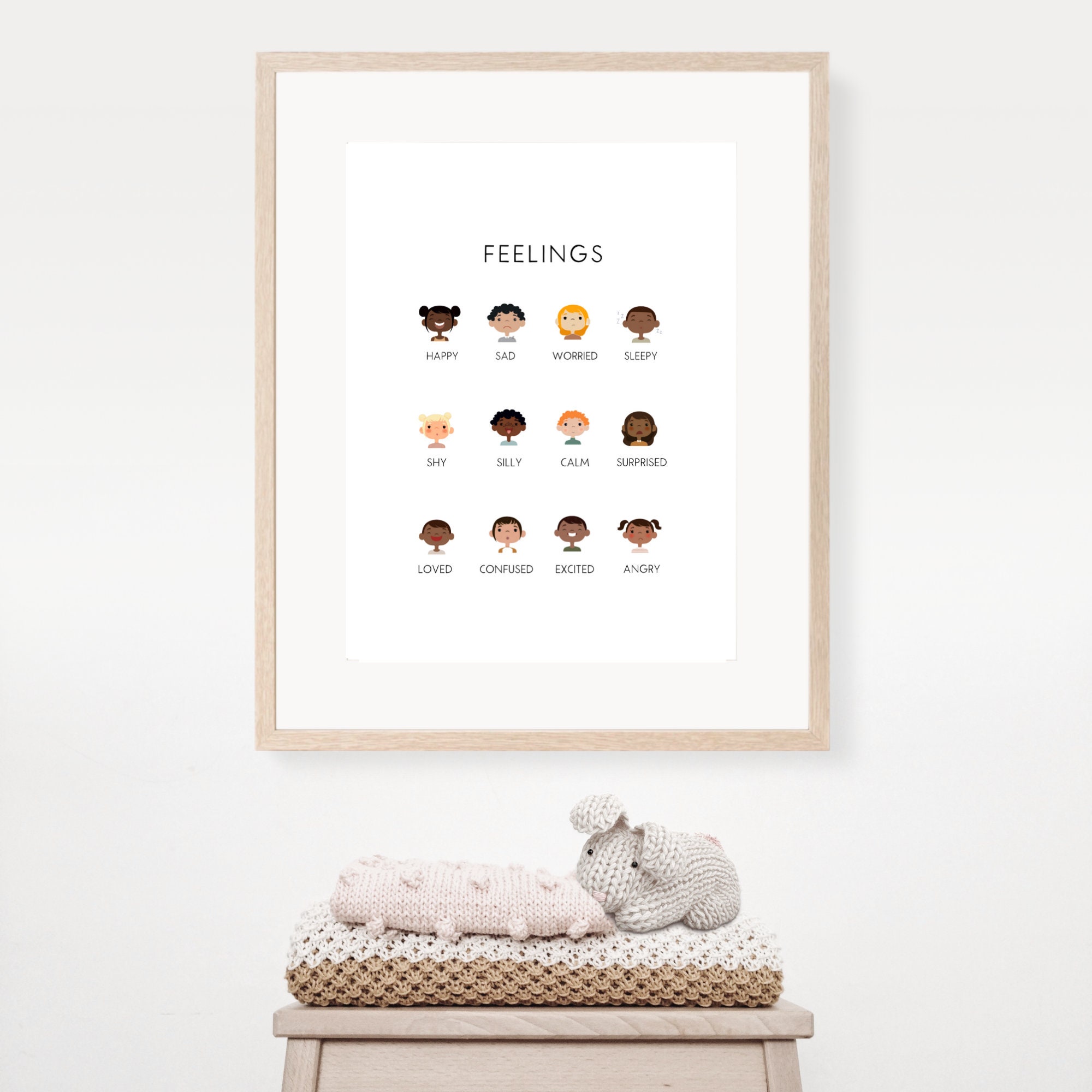 Feelings Poster Educational Posters Calming Corner Posters | Etsy