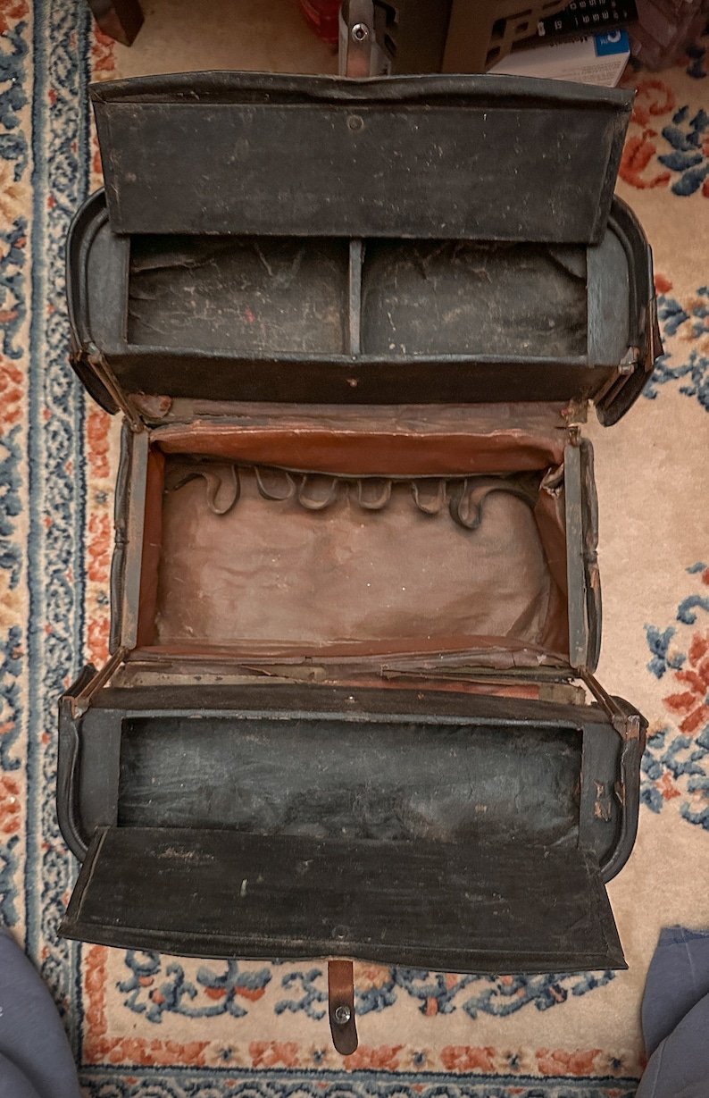 Traveling Physicians Leather Medical Case - Etsy