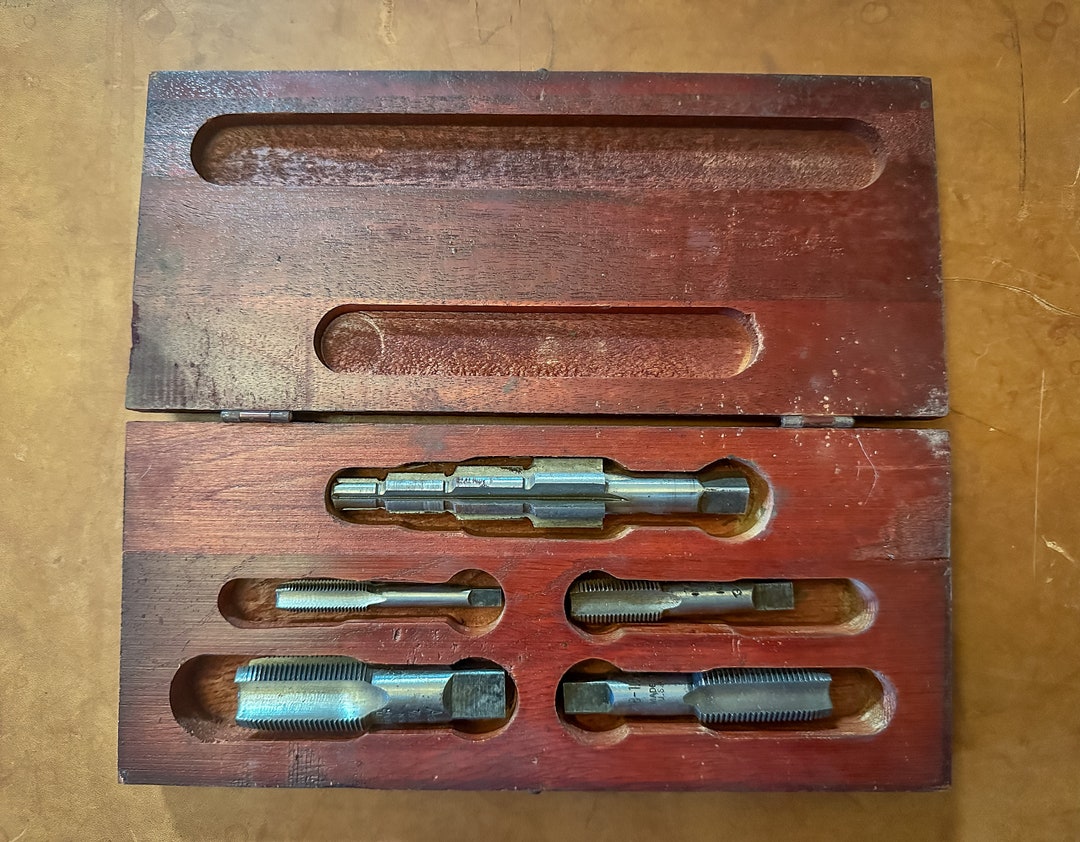 Vintage Ace Wood Tap Threader Set With Original Box - Etsy