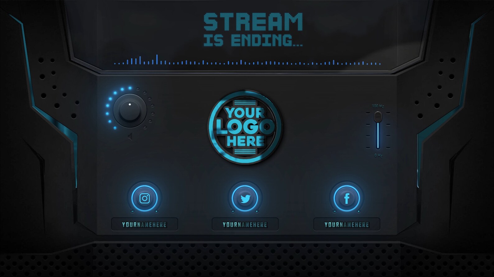 Full Animated Music Stream Package / Panels / Webcam / Facecam ...