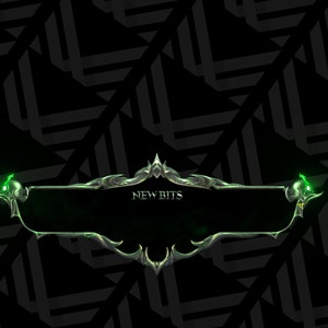 Dark Alerts Full Animated pack With 6 Green Version - Etsy
