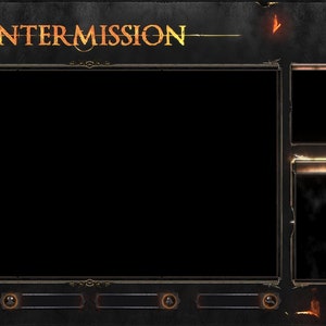 Full Animated Medieval Stream Package / Fire / Magic / Panels / Facecam ...