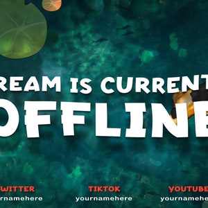 Full Animated Koi Fish Stream Package / Panels / Webcam / - Etsy