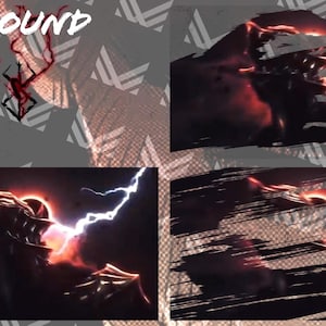 Berserk Manga Stream Overlay Package: Animated Screens, Alerts, Panels ...