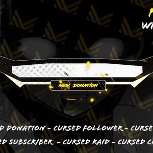 Animated Zenitsu Demon Slayer Stream Package | Twitch Overlays, Screens ...