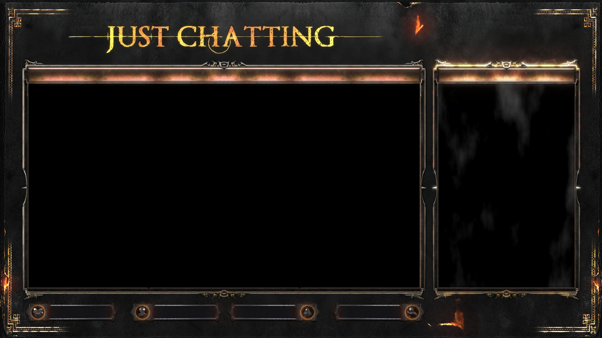 Full Animated Medieval Stream Package / Fire / Magic / Panels - Etsy UK