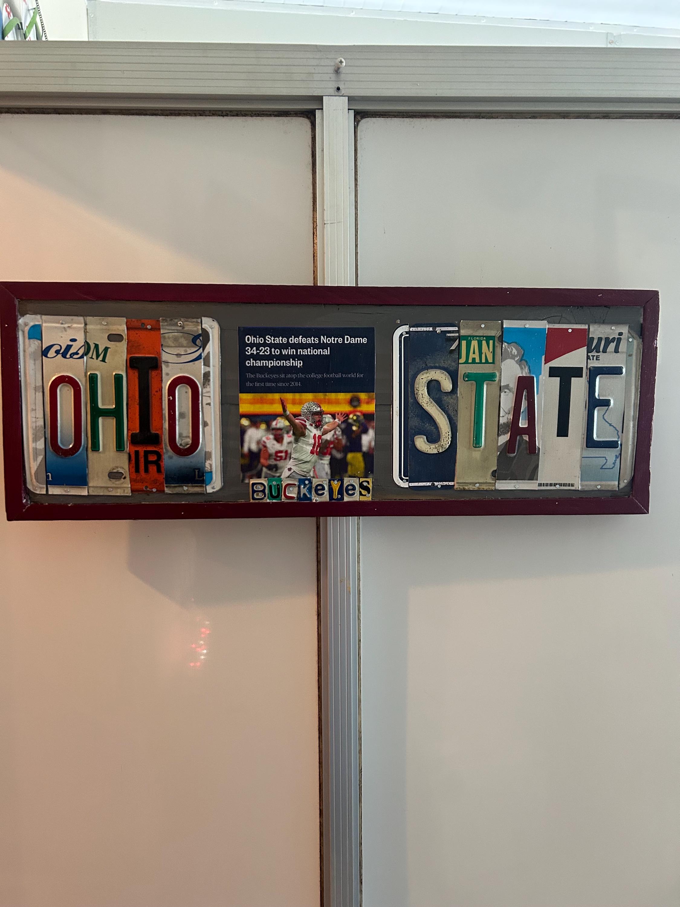 College License Plate Signs - Etsy