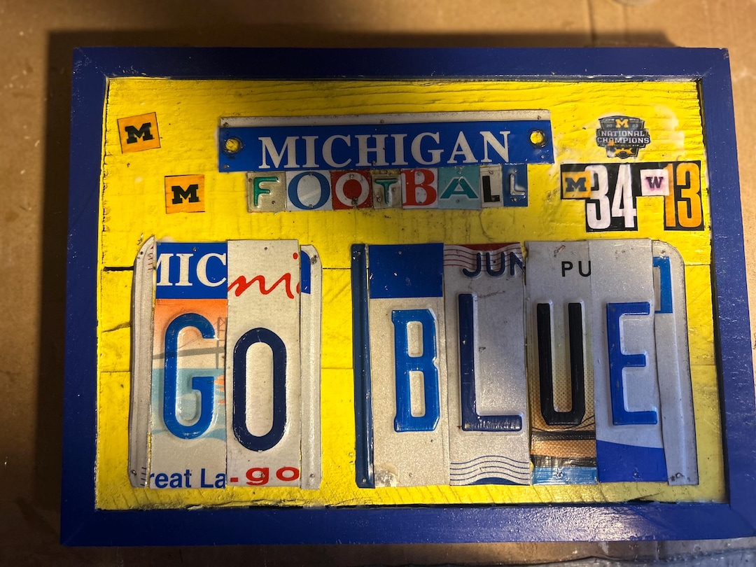 College License Plate Signs - Etsy