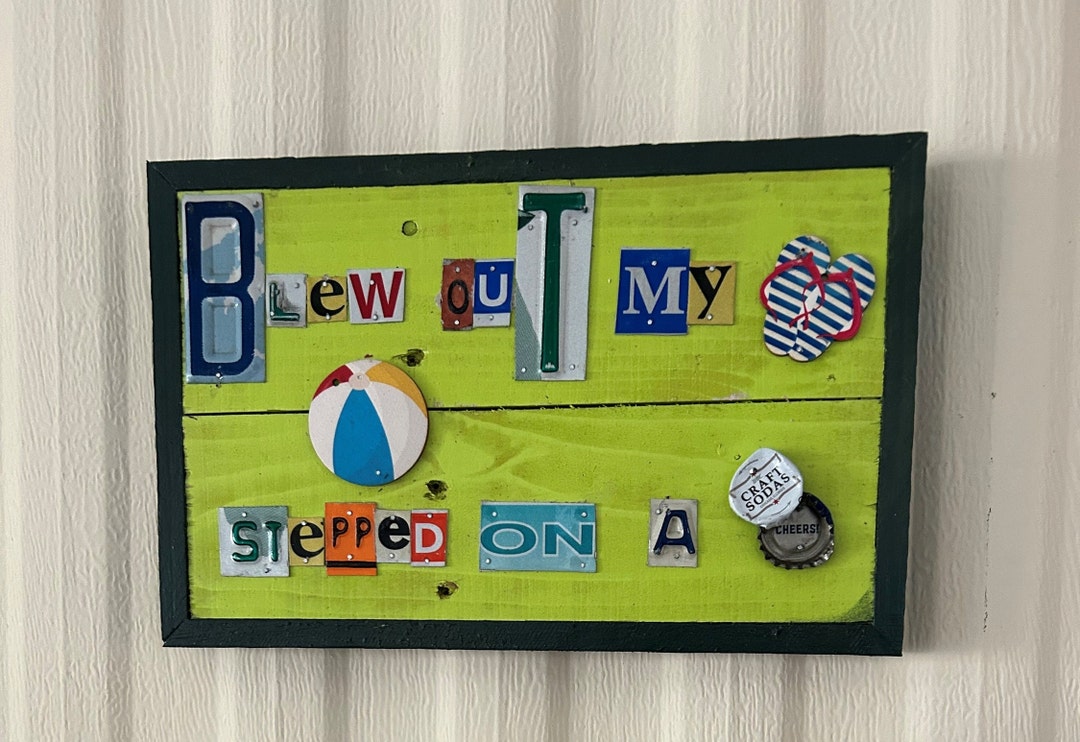 Jimmy Buffett License Plate Wall Signs - Etsy