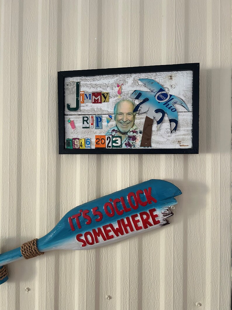 License Plate JIMMY BUFFETT SIGN Beach Signs Beach Art Wall Art - Etsy