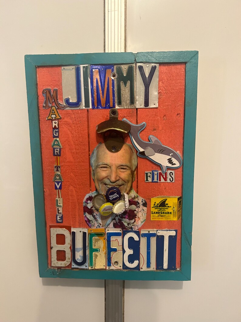 License Plate Art JIMMY BUFFETT SIGN Beach Signs Wall Art Beach Art - Etsy