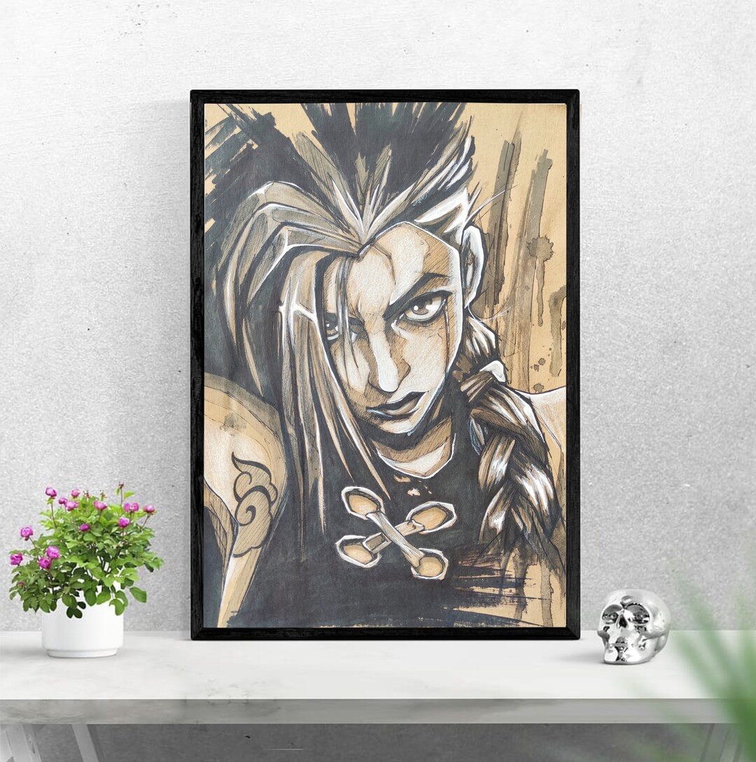 Original Drawing, Arcane Jinx - Etsy