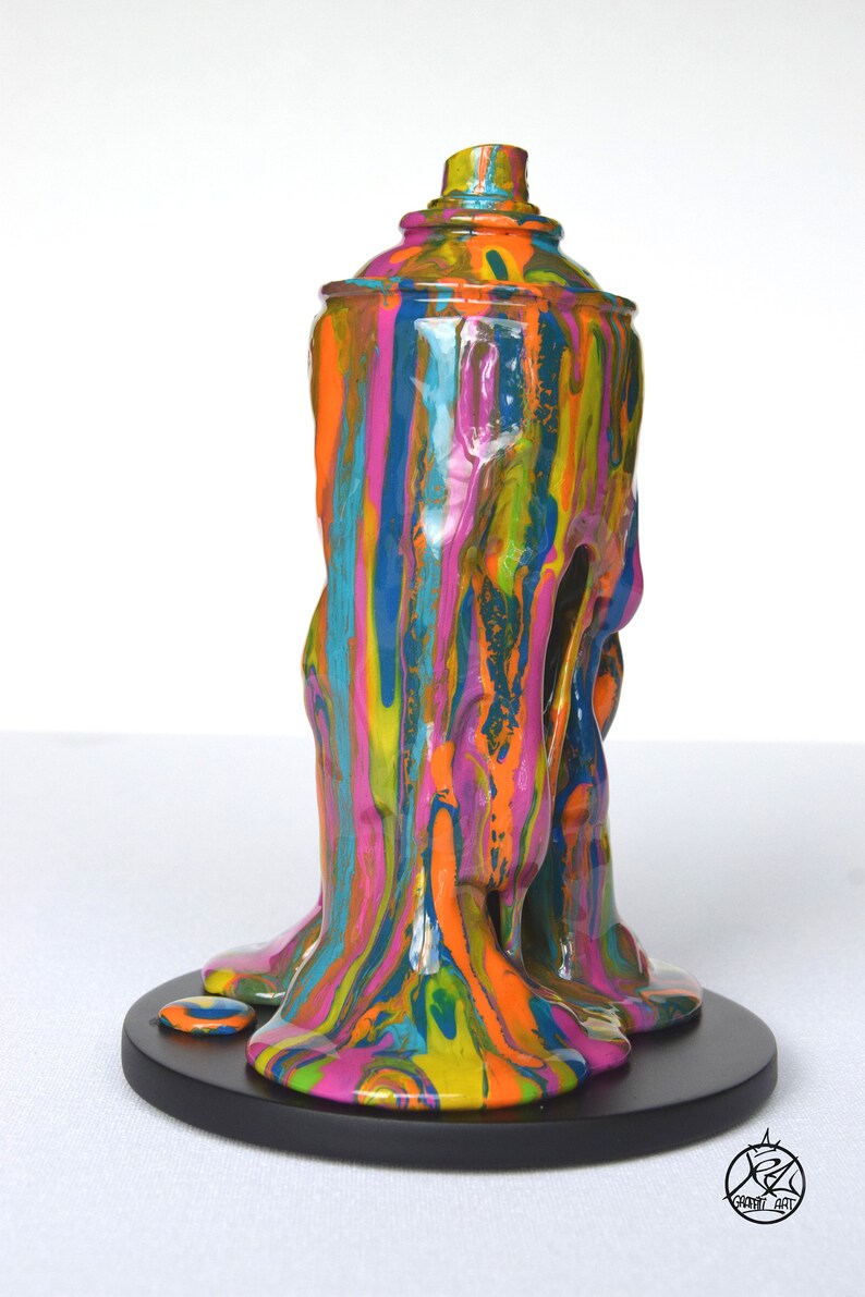 Graffiti Sculpture, Street Art, Decorative COLORZ Spray Paint Drips. - Etsy