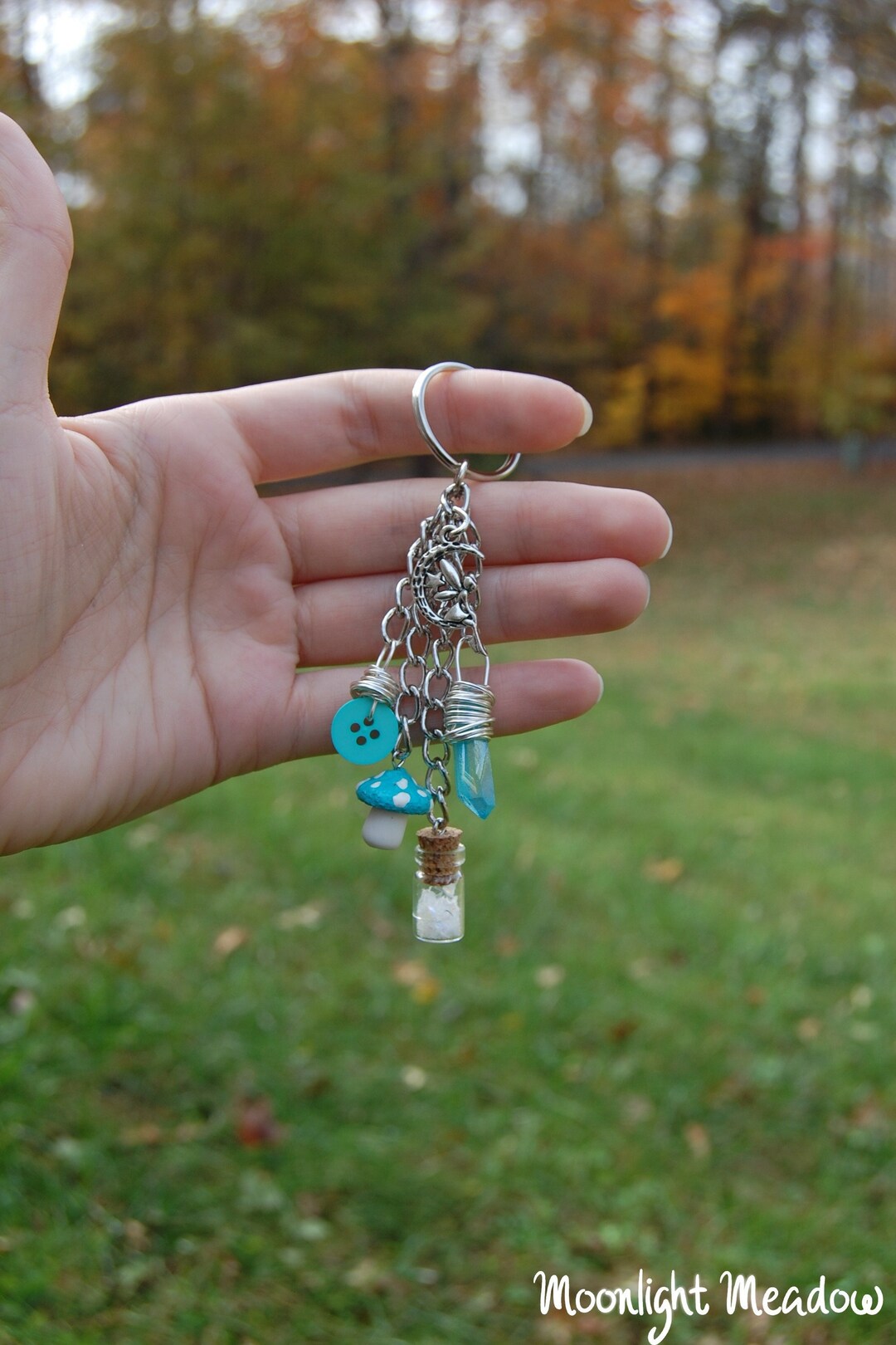 Winter Fairy Keychain Cottagecore Keychain - Etsy