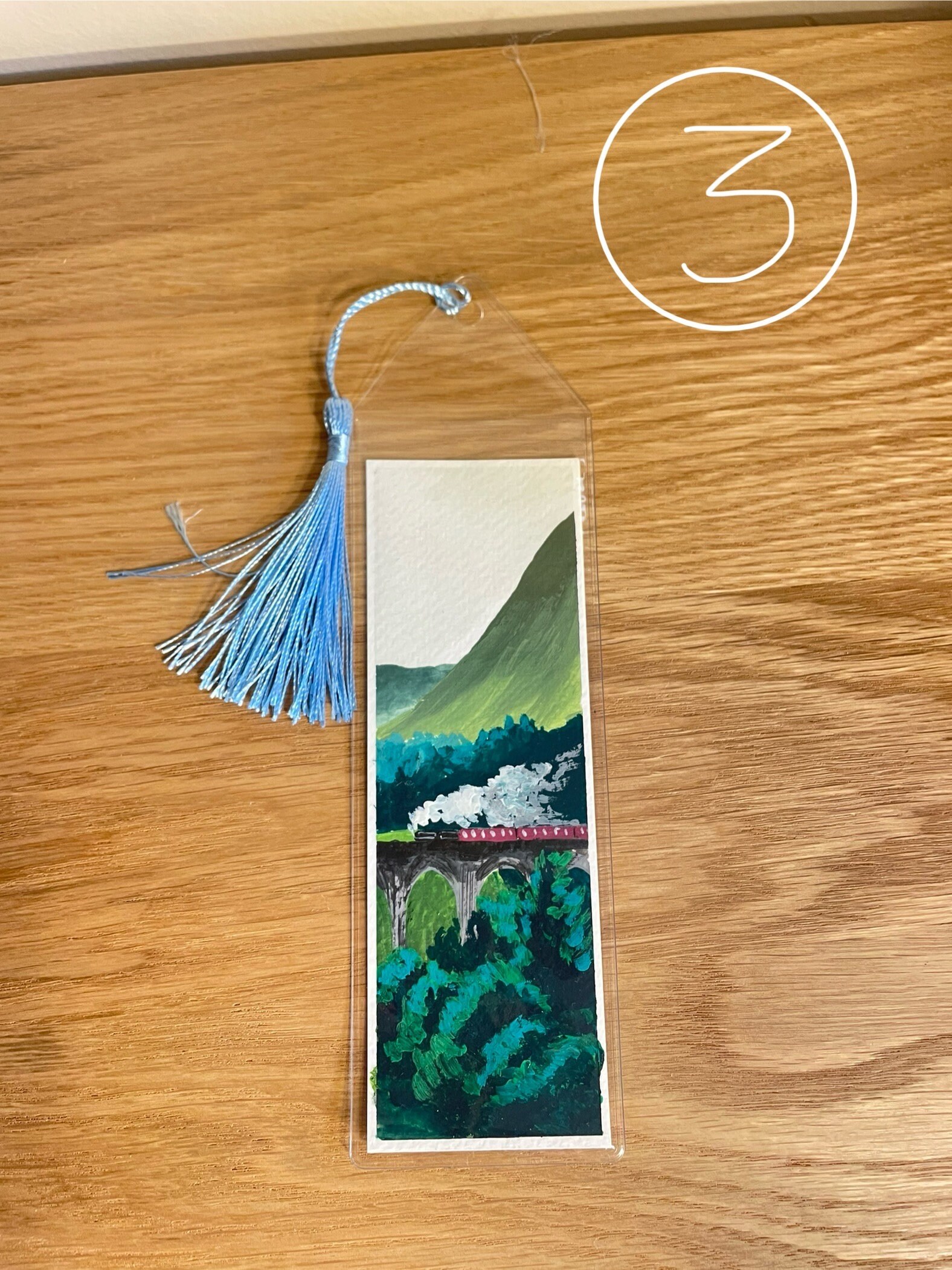 Hand Painted Landscape Bookmarks Gift for Her, Gift for Him - Etsy