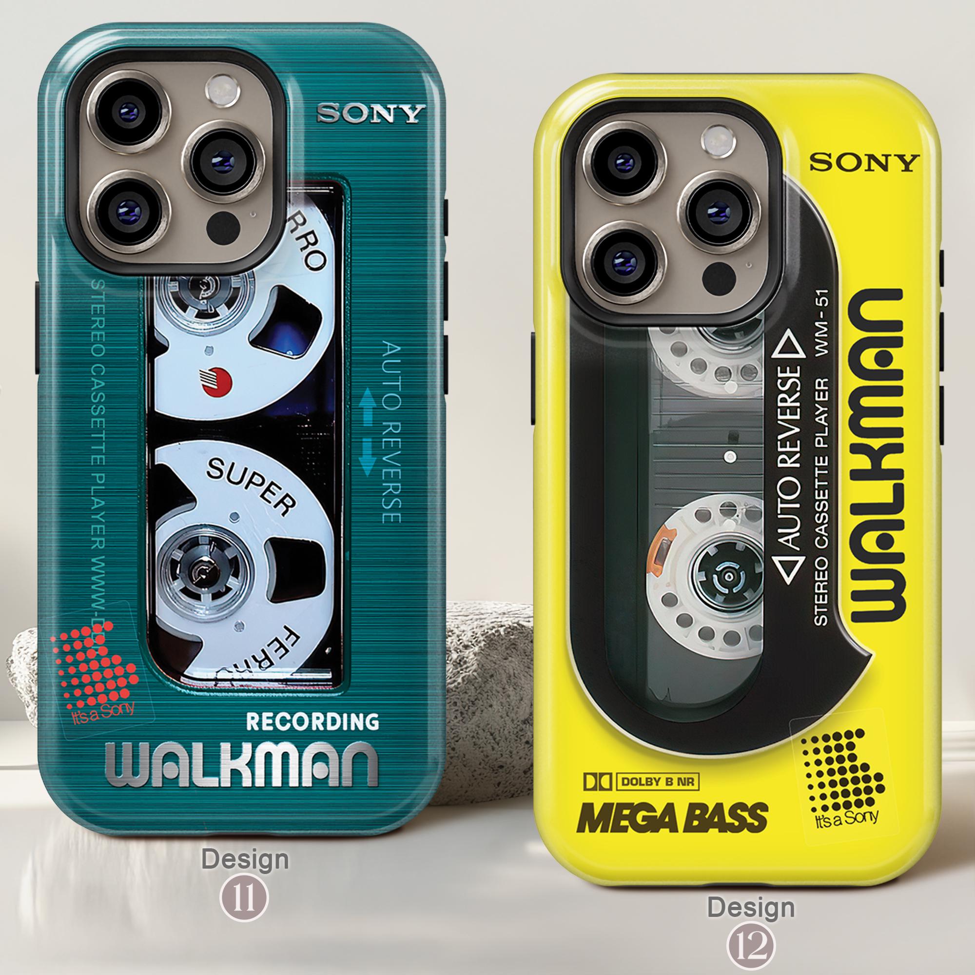 Retro Walkman iPhone 17 16 15 14 Pro Max Case: 80s 90s Shockproof ...