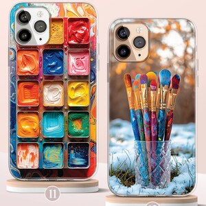 Paintbox Set Case,watercolor Palette Art Phone Case,iphone 14 13 12 11 ...