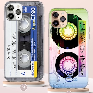 Retro Mixtape Custom Cassette Tape Magsafe Phone Case, Retro Y2K ...