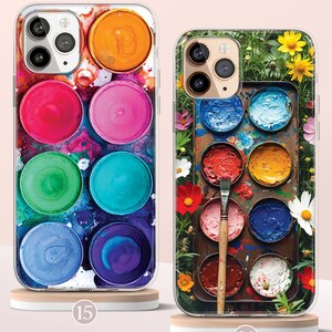 Paintbox Set Case,watercolor Palette Art Phone Case,iphone 14 13 12 11 ...