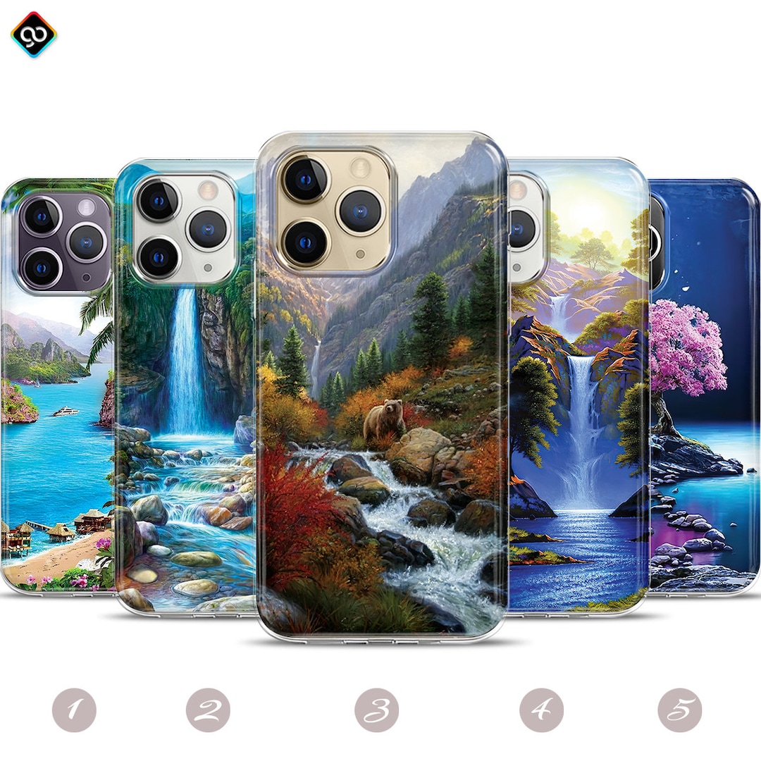 Nature Lovers,landscape Phone Case,art Drawing Phone Case,ihone 14 13 ...