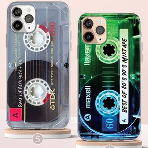 Retro Mixtape Custom Cassette Tape Magsafe Phone Case, Retro Y2K ...