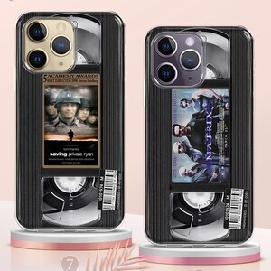 Custom Retro VHS Tape Magsafe Phone Case, 80s 90s Film Phone Case, VHS ...