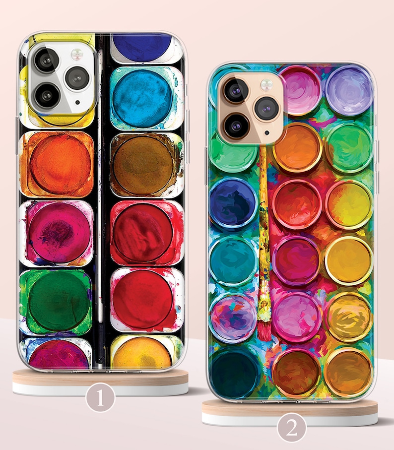 Paintbox Set Case,watercolor Palette Art Phone Case,iphone 14 13 12 11 ...