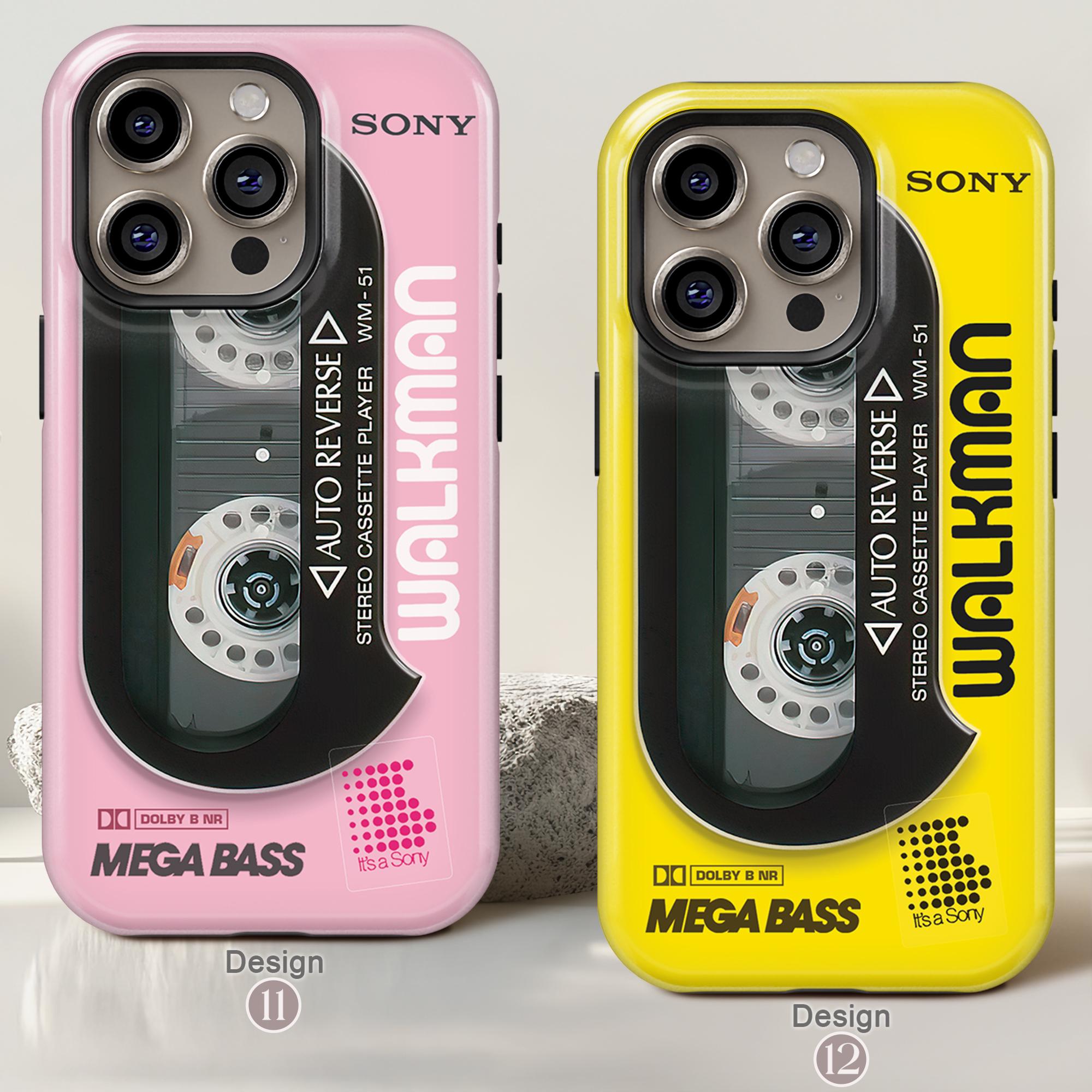 Retro Walkman iPhone 17 16 15 Pro Case, 90s 80s Nostalgia Pink ...