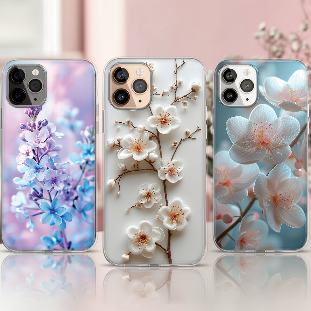 IPhone 15 14 13 12 Magsafe Case, Rose Flower Floral Girly iPhone Case ...