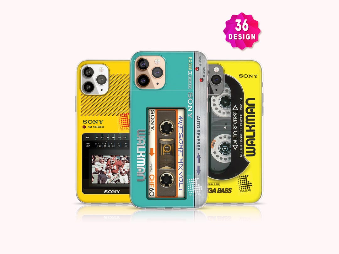 IPhone 17/16/15/14/13 Pro Retro Walkman Magsafe Phone Case: Retro Gifts ...