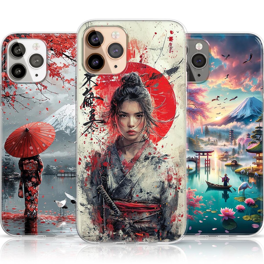 Retro Japanese Art Anime Art Magsafe Phone Case, Japanese Manga Anime ...