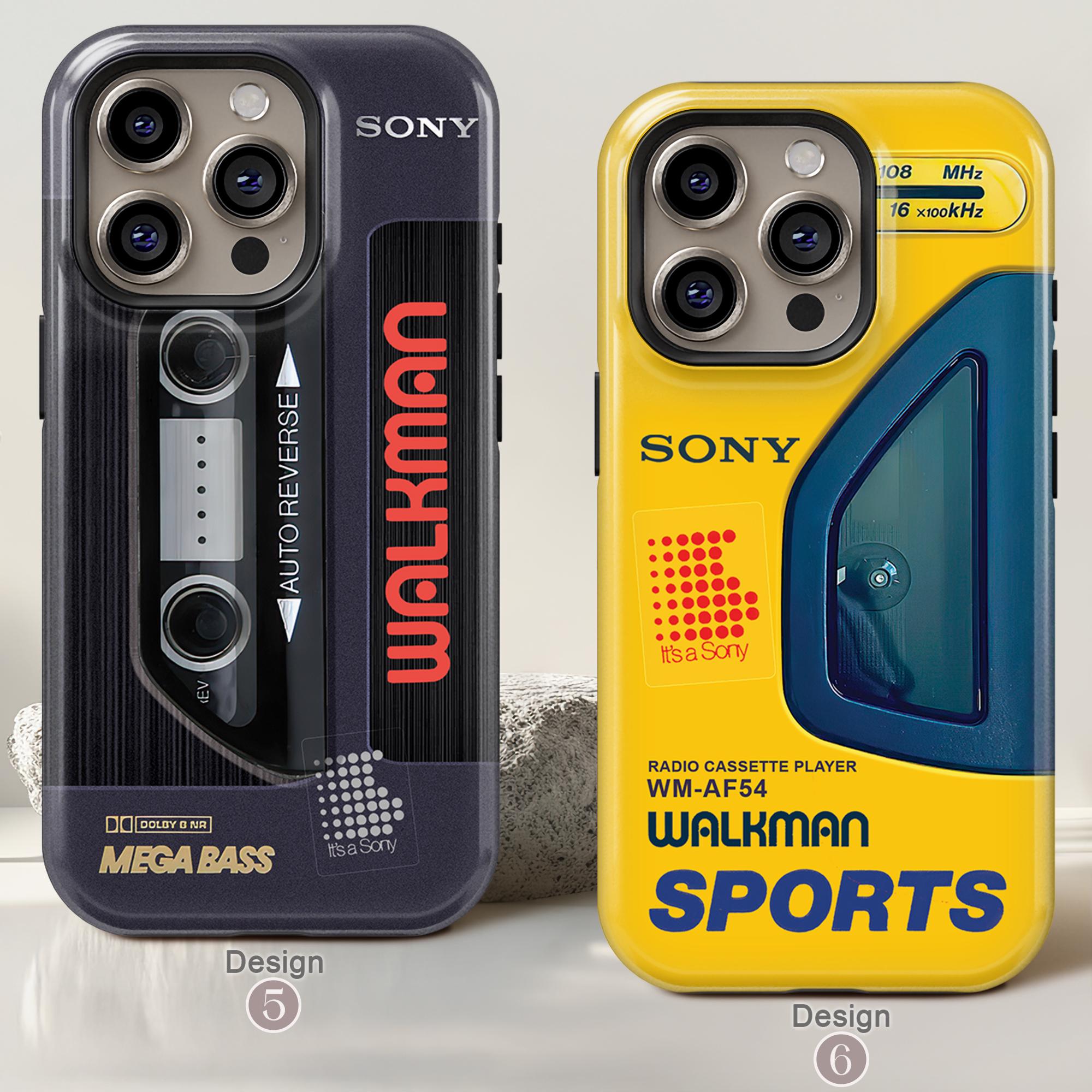 Retro Walkman iPhone 17 16 15 14 Pro Max Case: 80s 90s Shockproof ...