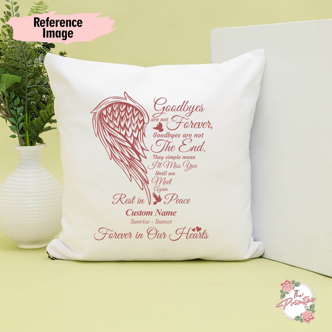 Goodbyes Are Not Forever SVG in Loving Memory SVG Forever in - Etsy