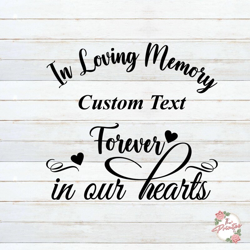 In Loving Memory Svg - Etsy