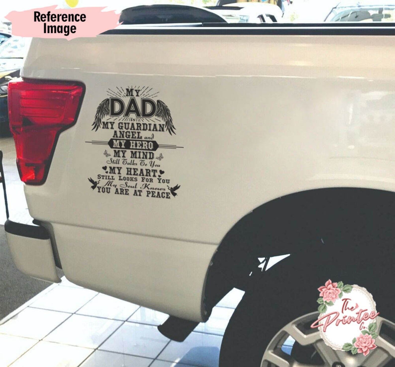 My Dad is My Guardian Angel SVG Dad in Heaven SVG in Loving - Etsy