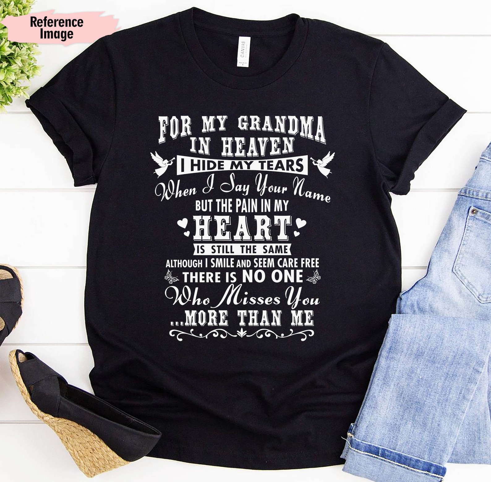 Grandma RIP in Loving Memory SVG Grandmother in Heaven SVG - Etsy