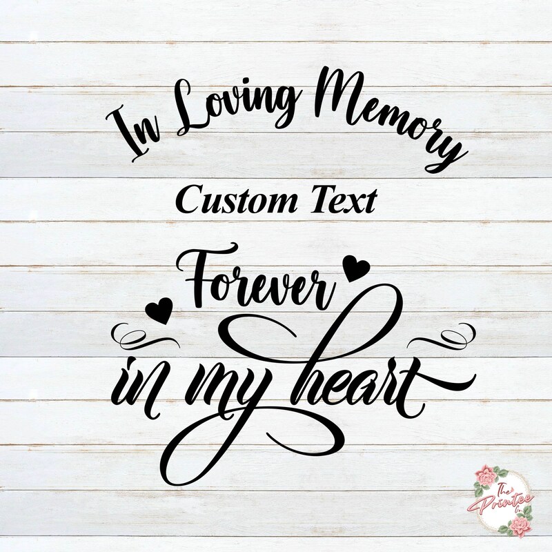 In Loving Memory Svg - Etsy