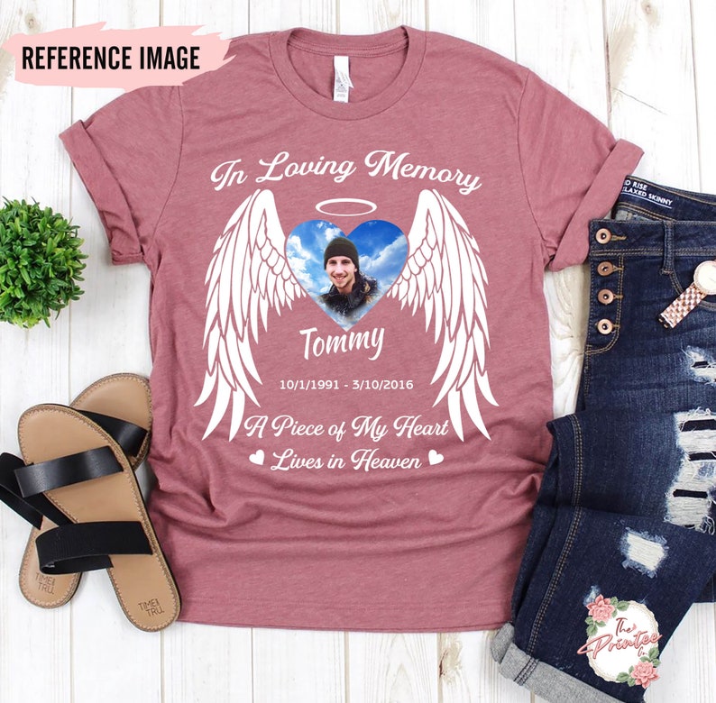 In Loving Memory T-shirt Custom Funeral Shirt R.I.P. Shirt - Etsy