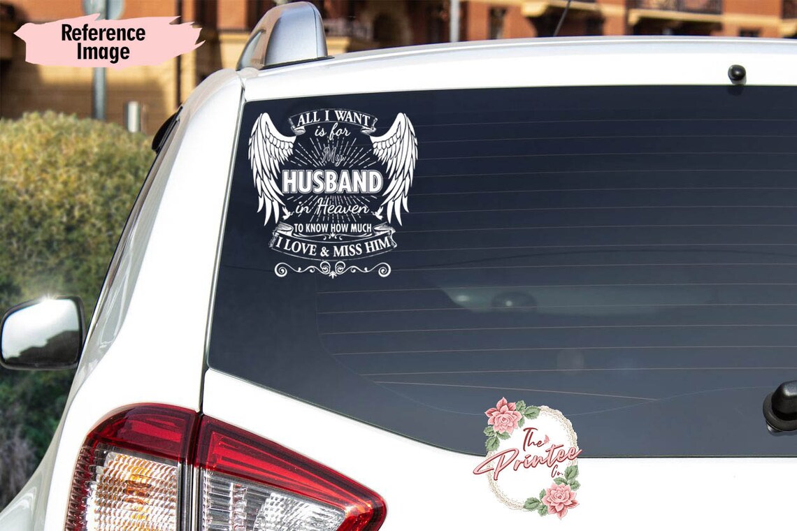 Husband in Heaven SVG in Loving Memory SVG My Husband is an - Etsy